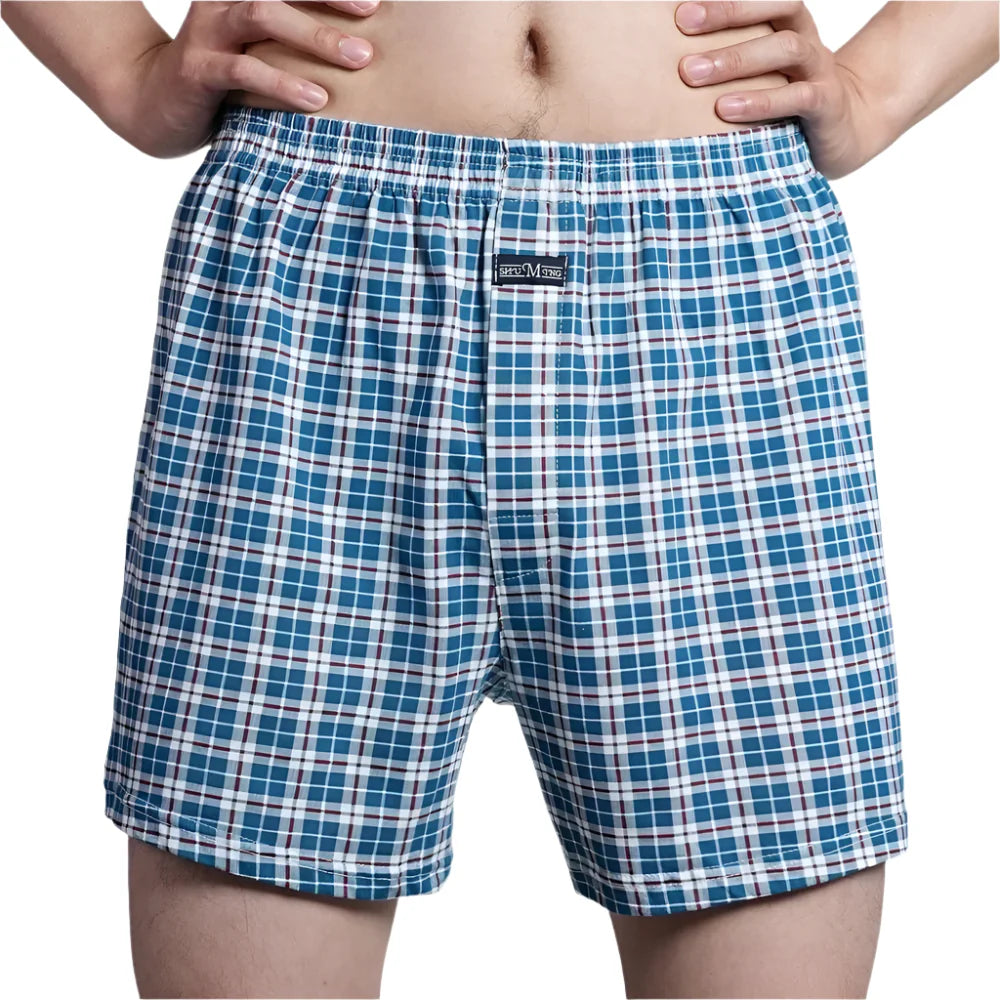 Men's Plaid Boxers and Beach Shorts Collection
